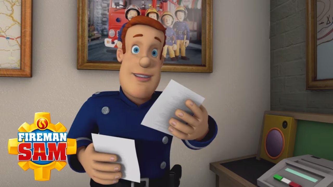 Sam reporting for duty! | Fireman Sam Official | Children's Cartoon ...