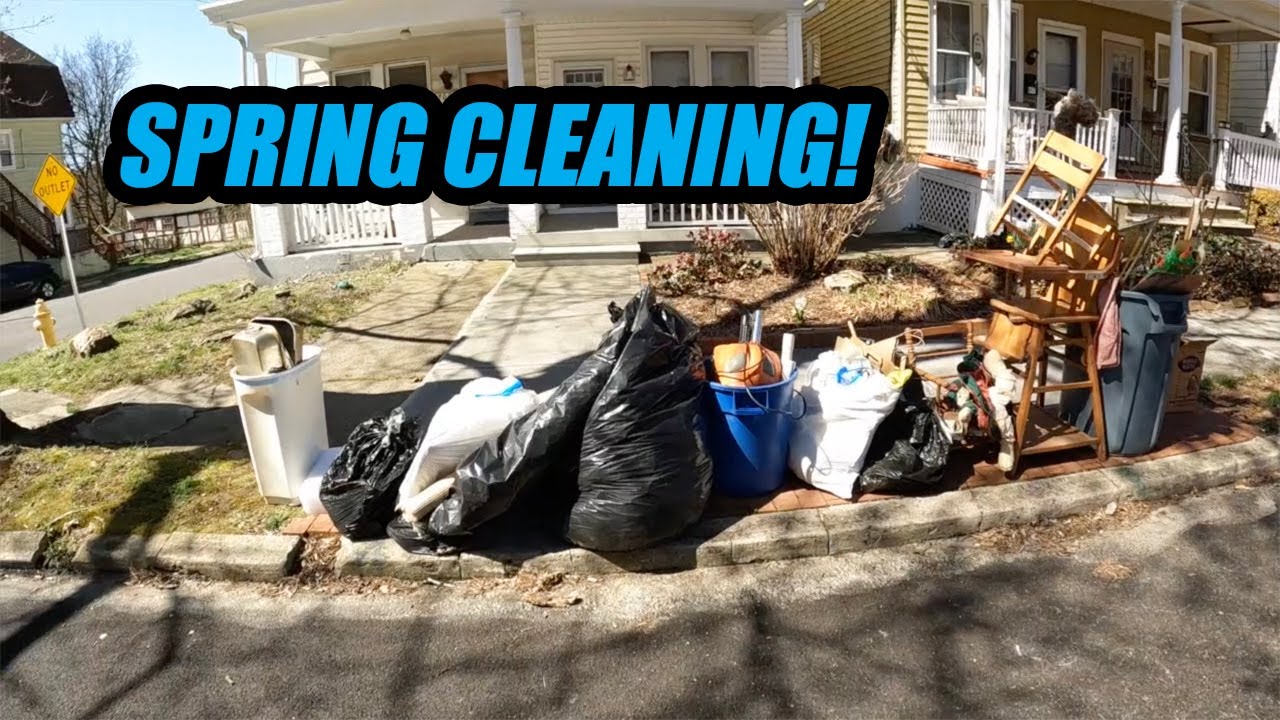 Spring Cleaning Trash Picking - What Is Thrown Away? Ep. 741 - YouTube