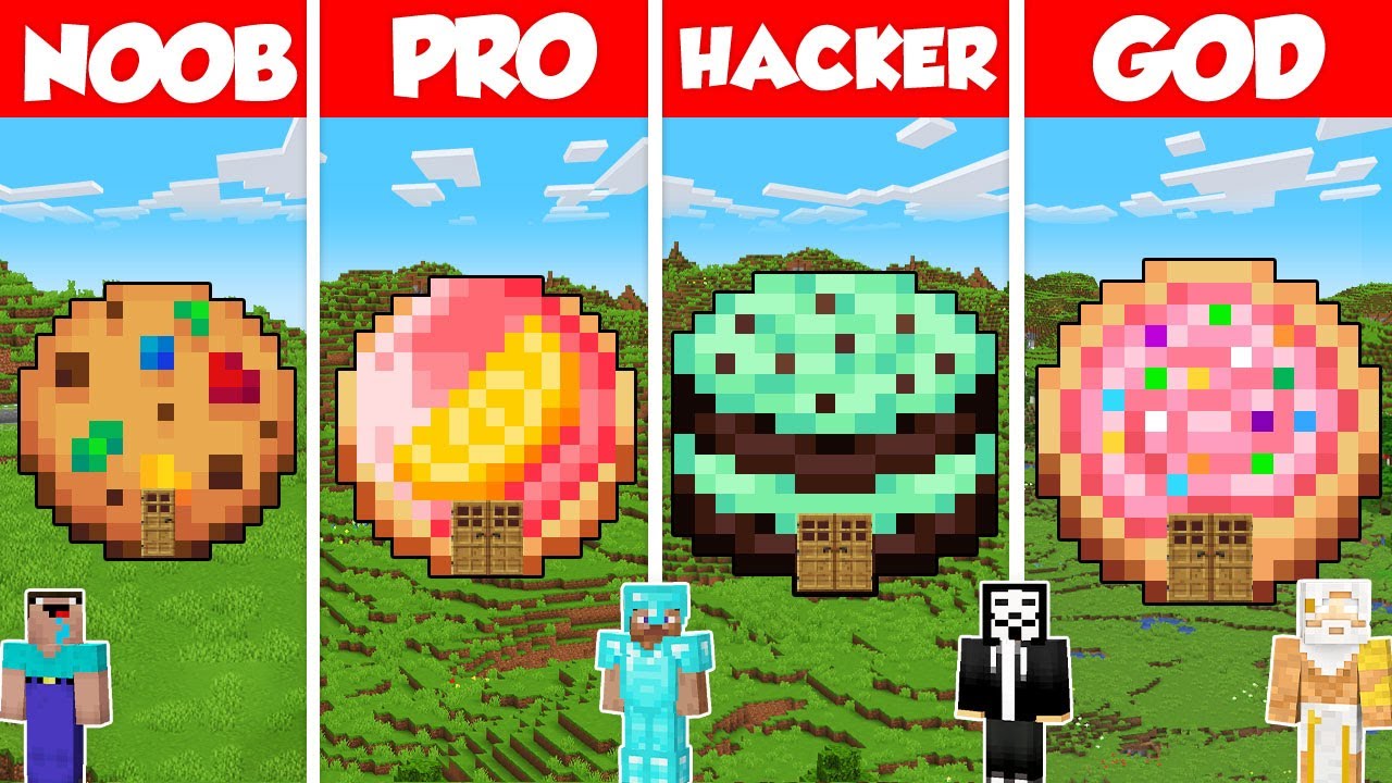 Crumbl Cookies Build Battle Challenge - Noob vs Pro vs Hacker vs God ...