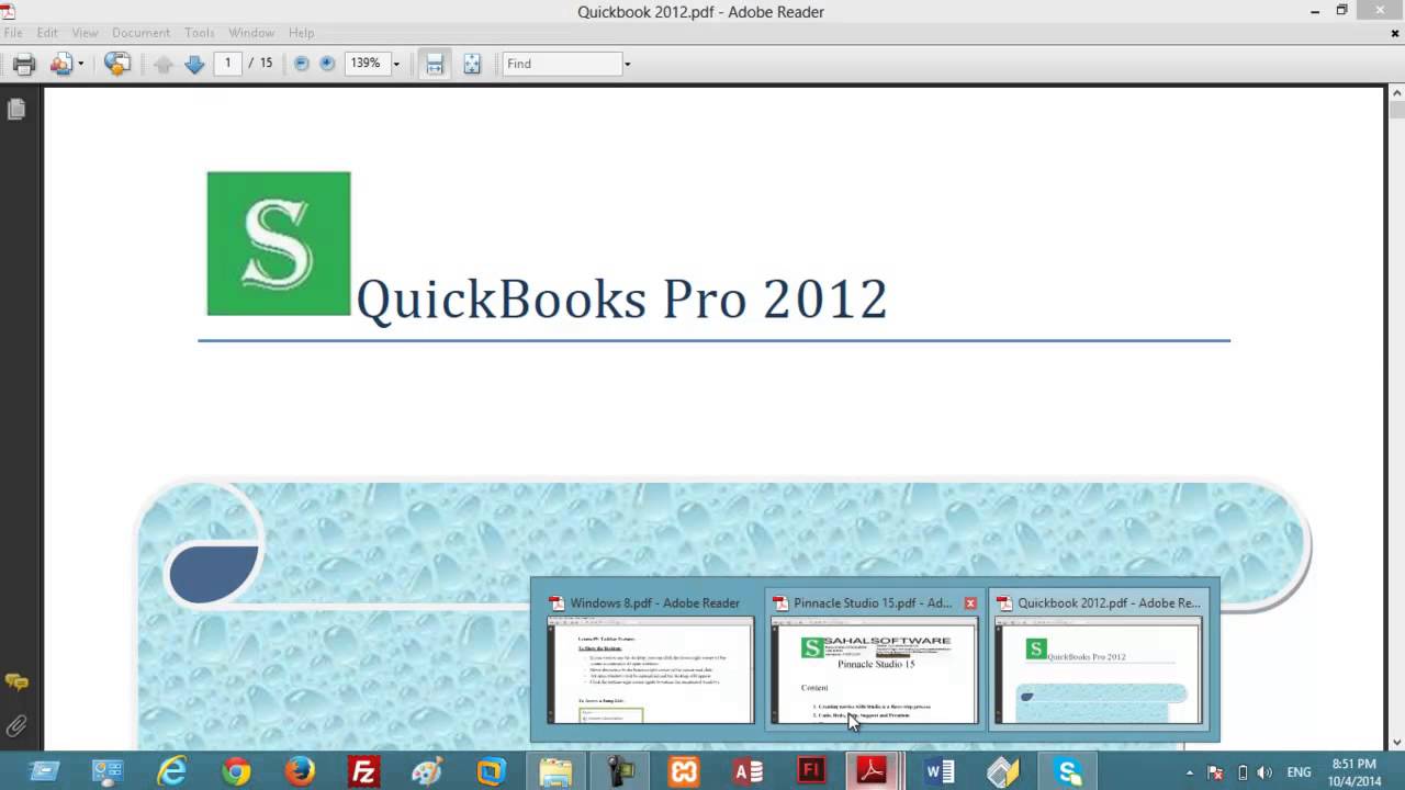 Lesson 09 Taskbar Features - Windows 8 - Sahalsoftware - YouTube