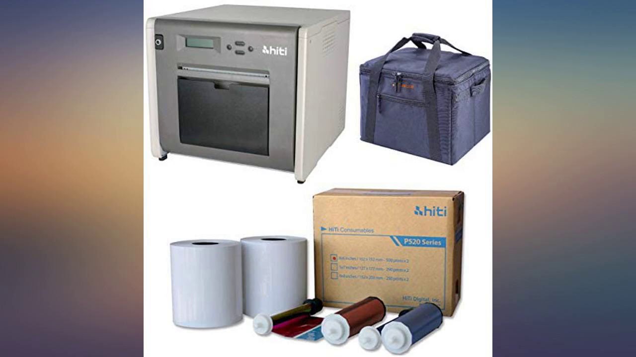HiTi P525L Compact Dye Sub Event Photo Printer, for Booth Portrait ...