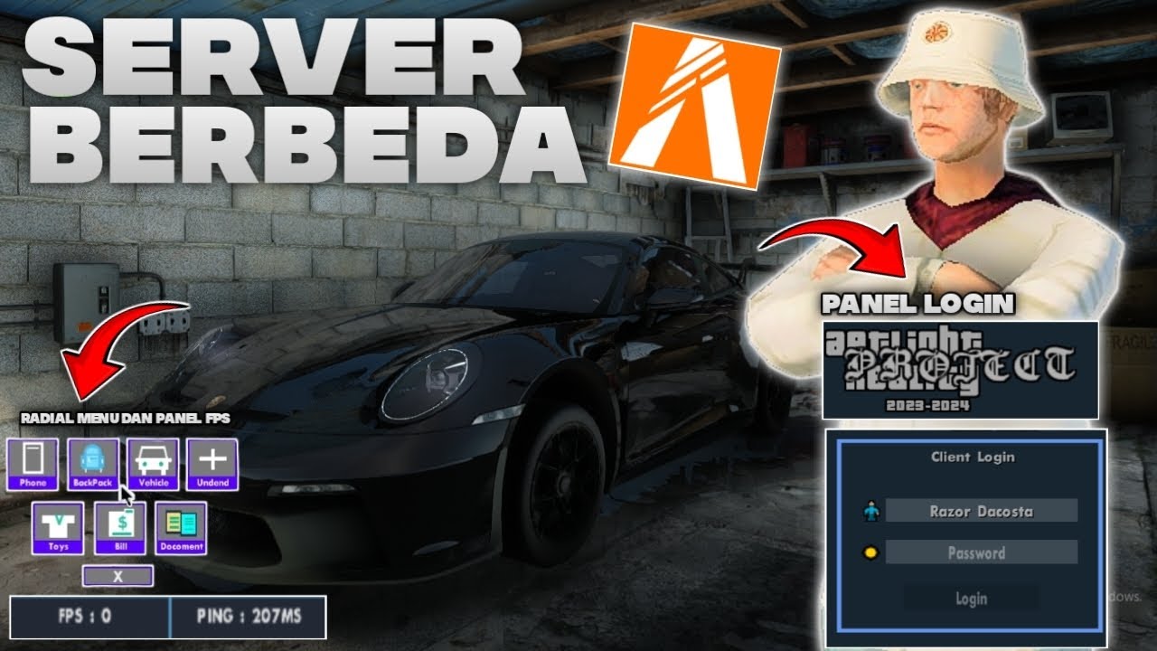 SERVER GTA SAMP ANDROID & PC FITUR MIRIP FIVEM BANYAK FITUR KEREN DI ...