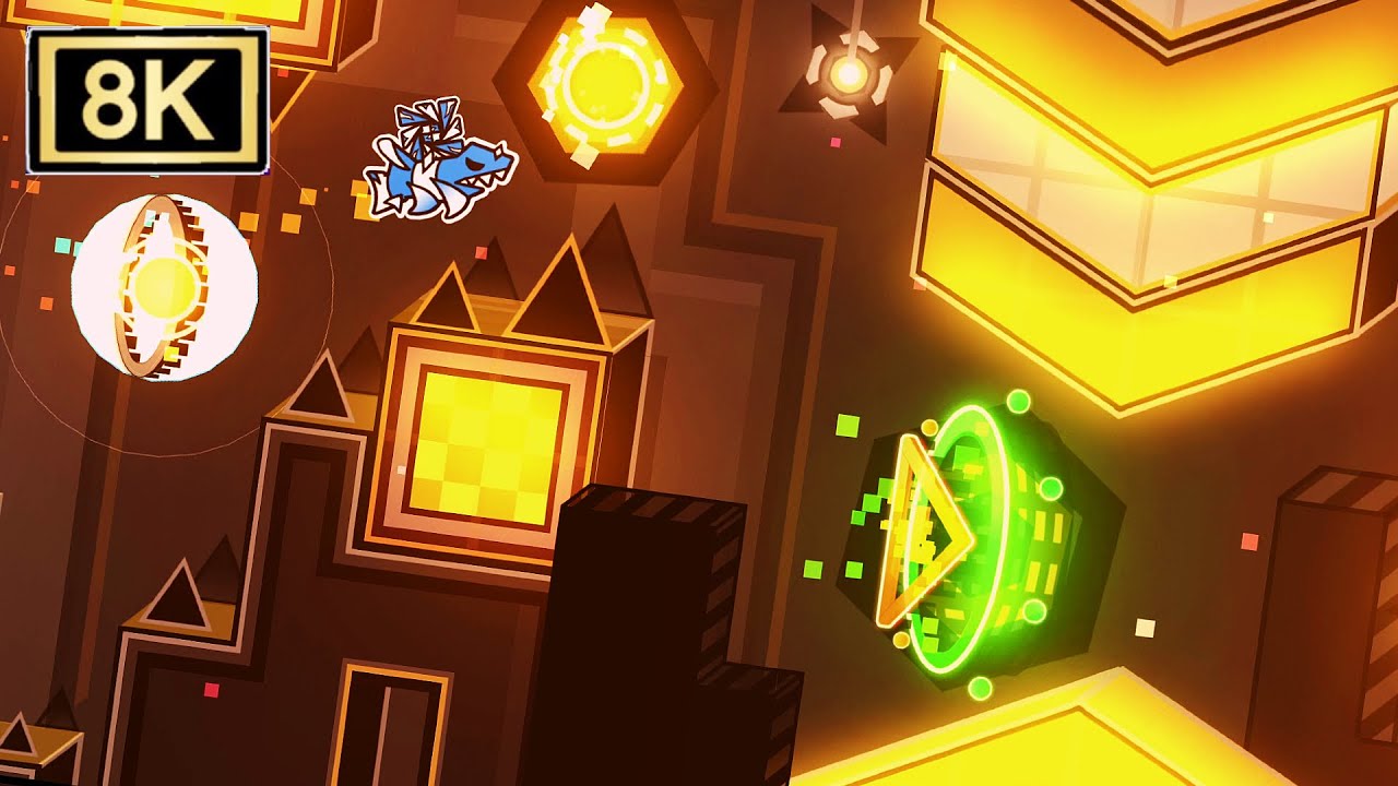 [ 8K 60FPS ] “Mayhem" by [cherry] Team (Extreme Demon) - Geometry Dash ...