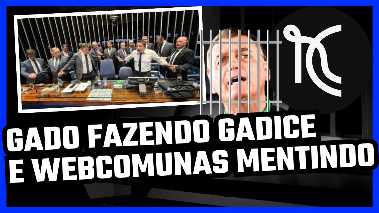 Gado fazendo gadice e webcomunas mentindo...tudo normal! - YouTube