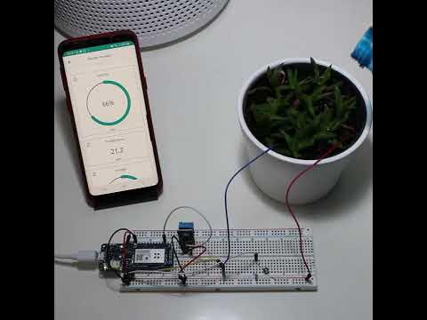 Smart planter monitor con Arduino IOT Cloud - YouTube