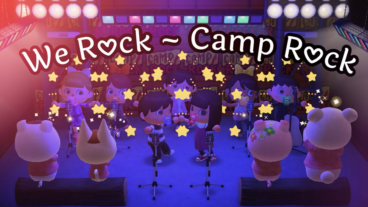 We Rock - Camp Rock: Animal Crossing Edition #animalcrossingnewhorizons ...