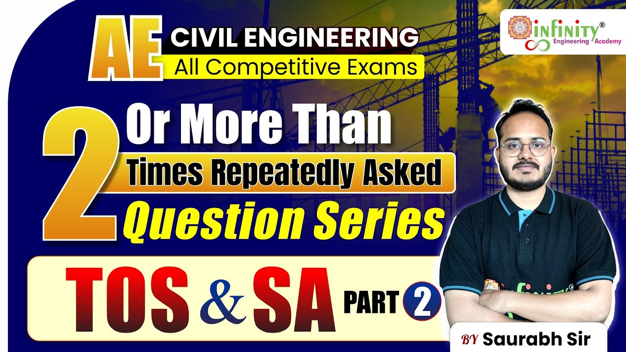 TOS & SA | part 02 | AE more than 2 times repeated questions | civil ...