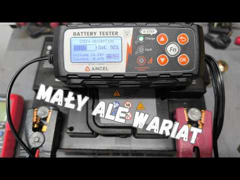 ANCEL BT521 - ładowarka i tester w jednym - czy warto ?