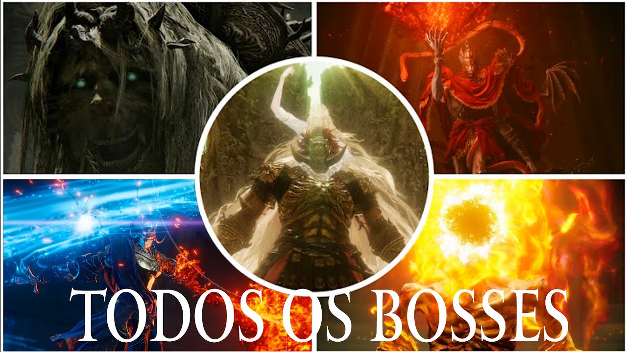 ELDEN RING: SHADOW OF ERDTREE - TODOS OS BOSSES DA DLC - YouTube