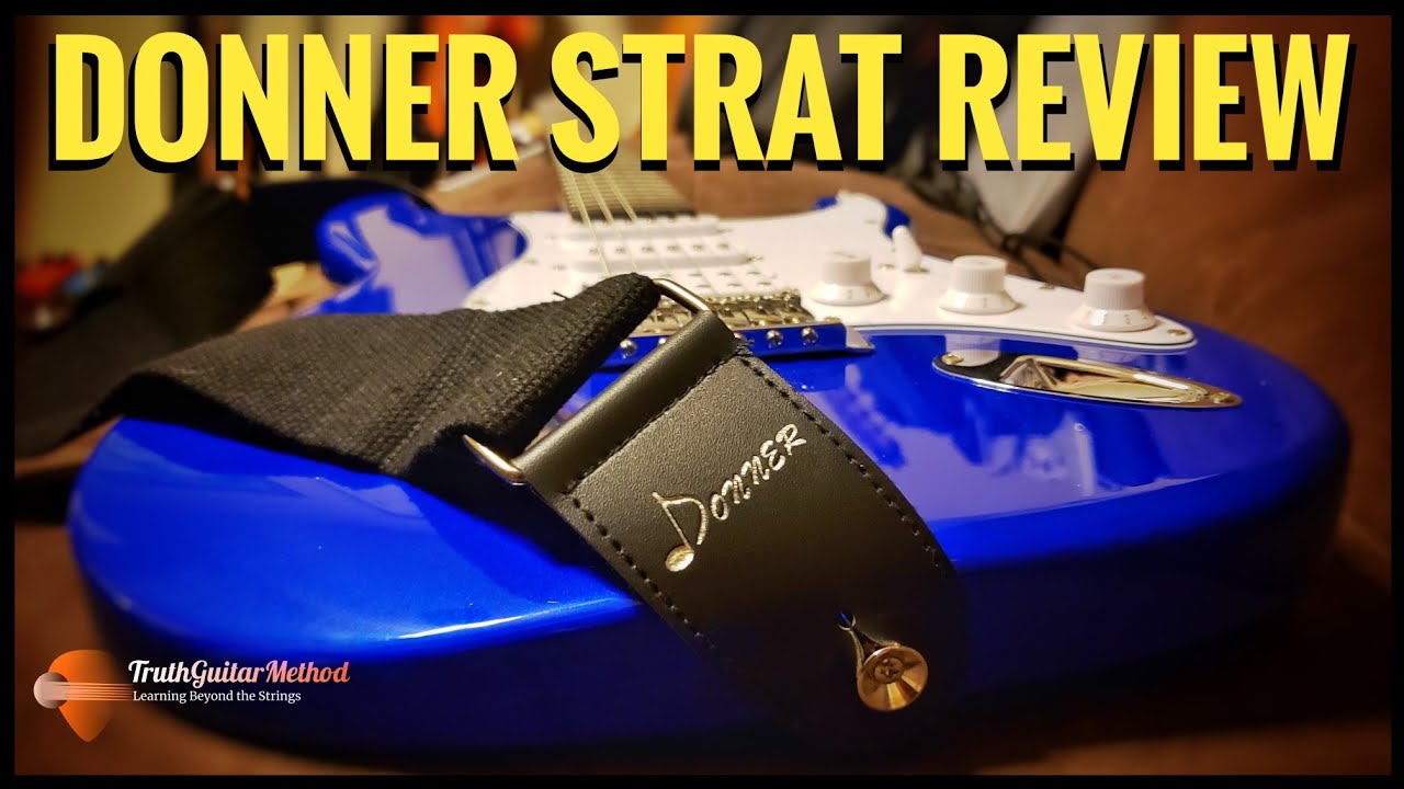Donner Guitar Strat: Review and Demo - YouTube