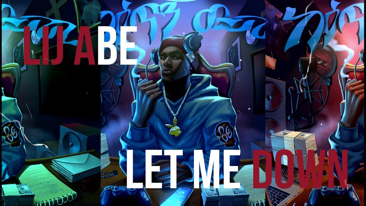 LIJ ABE - Let me down ( lyric video ) - YouTube
