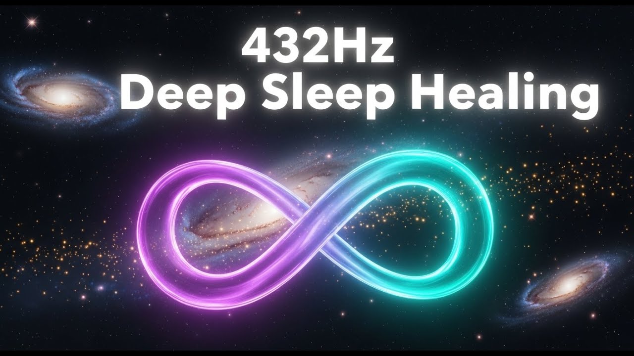 432Hz Healing Meditation Frequency | Sleep Music for Relaxation, Stress ...