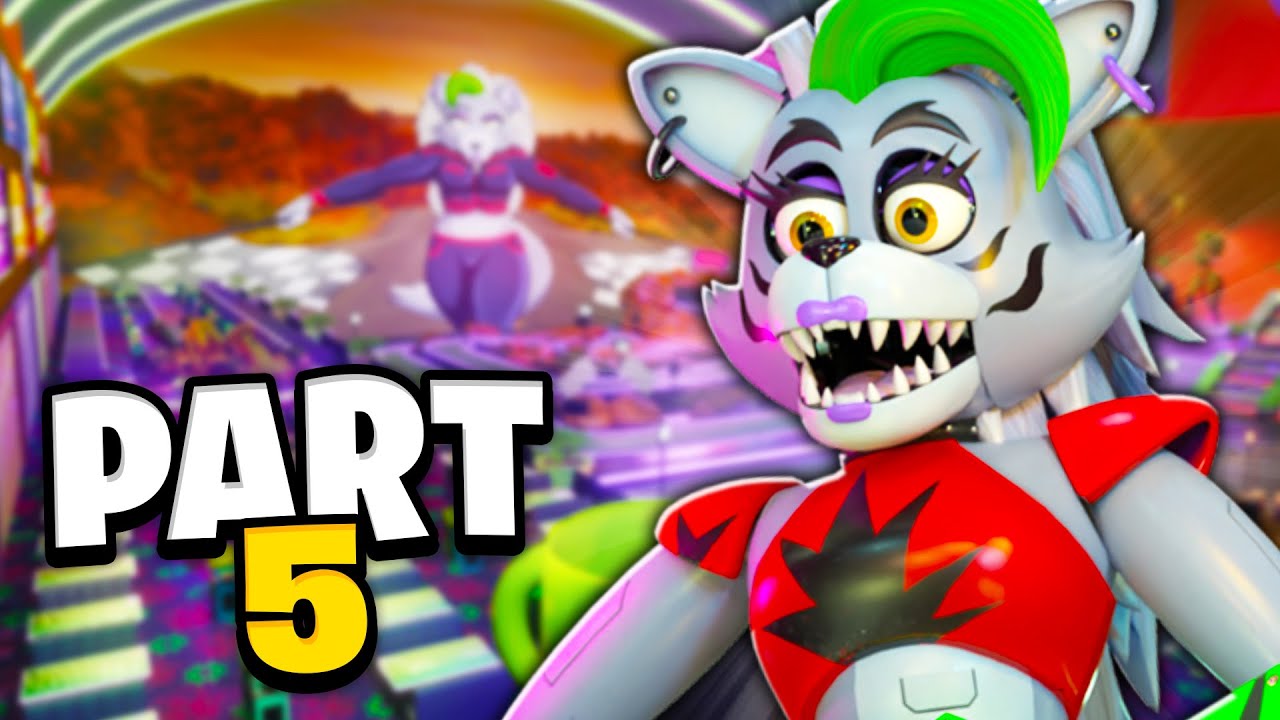 RACING AGAINST ROXY | Five Nights at Freddy's: Security Breach - Part 6 ...