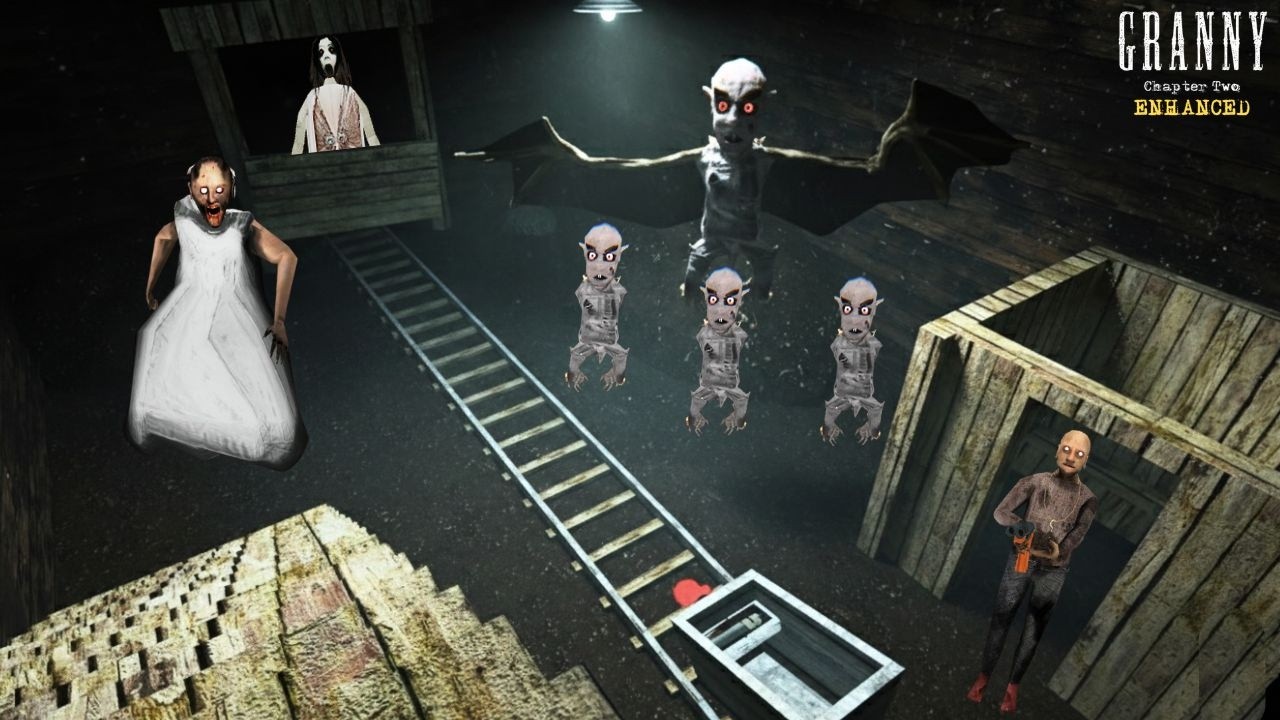 New Enemies Bat Nosferatu (PC) Granny 2 Enhanced New Update - Full ...