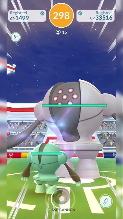 Legendary Registeel Raid Battle | Lucky Shiny Registeel Vs Registeel #shorts #viral #pokemon # ...