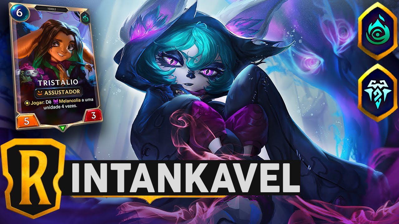 CONTROLE ABSURDO 😈 CONGELANTE MELANCOLIA | VEX ASHE DECK | LEGENDS OF ...