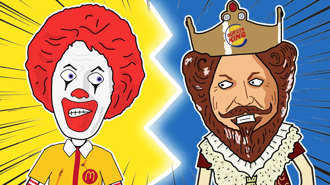 McDonalds vs Burger King Rap Battle 🎵 - YouTube
