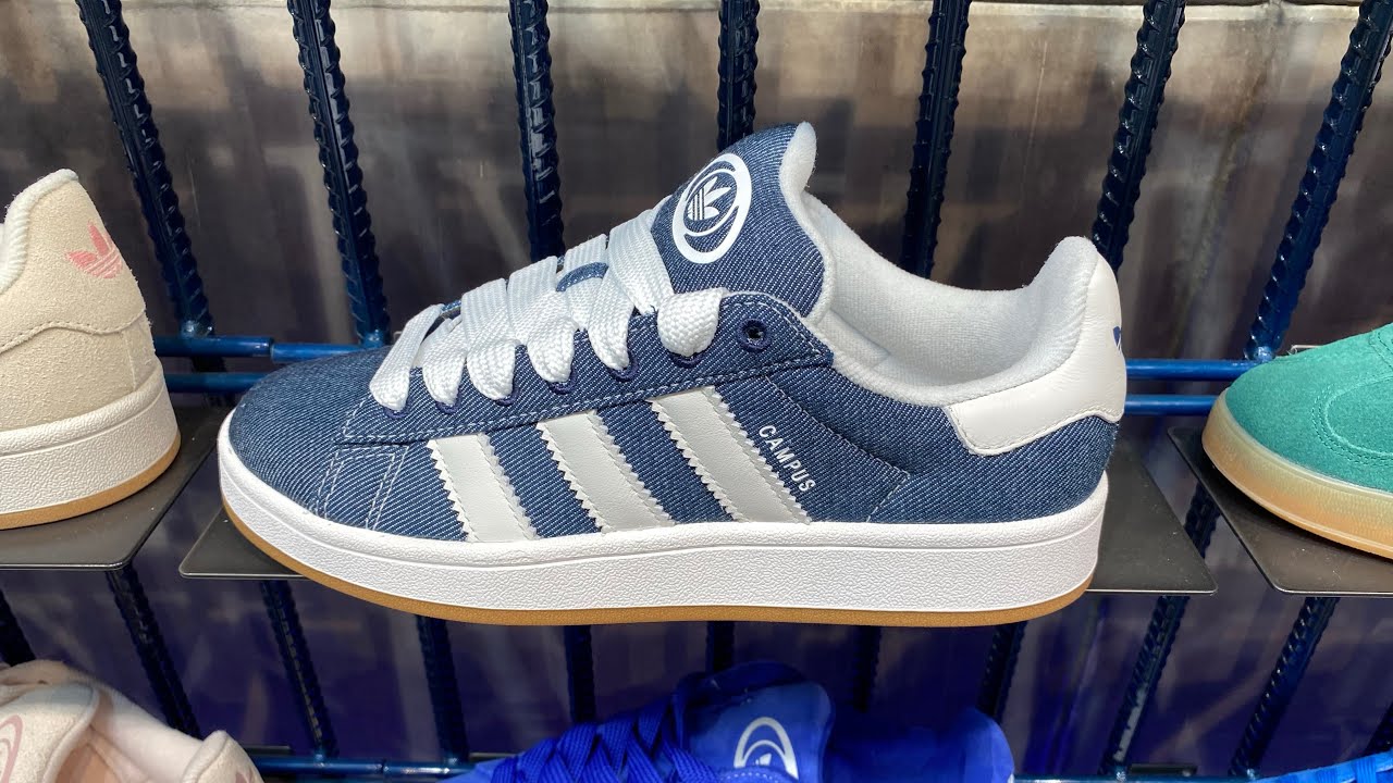 Adidas Campus 00s “Denim” (Night Indigo/ Crystal White/ Cloud White ...