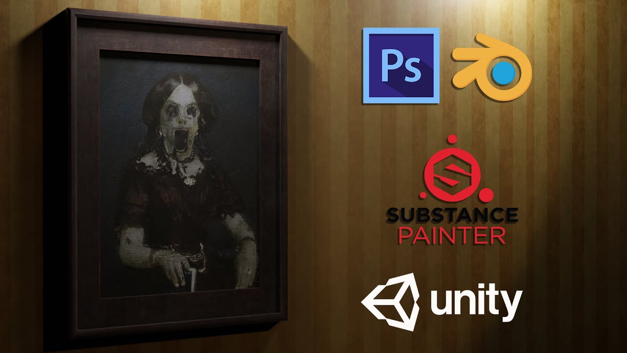 🎨Масляные картины для ваших игр. Real Paint FX, FX Box, Photoshop ...