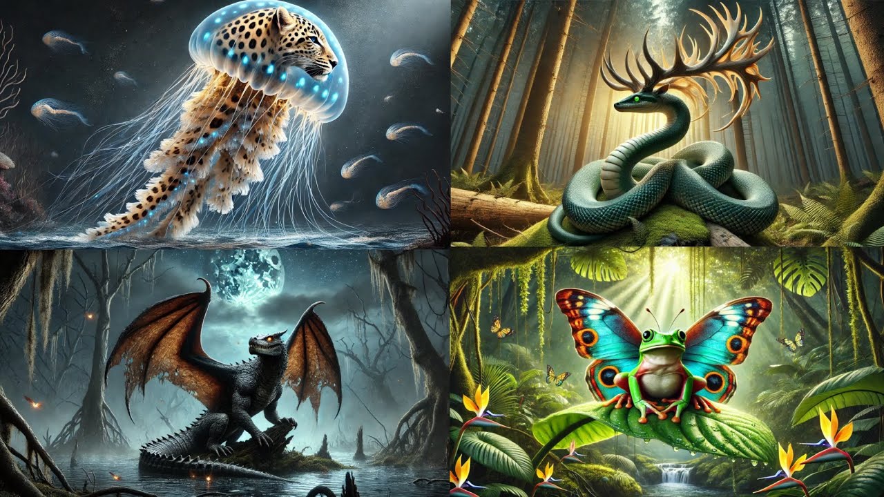 Incredible Wild Animals Fusion Created By AI 😱🧬 - YouTube