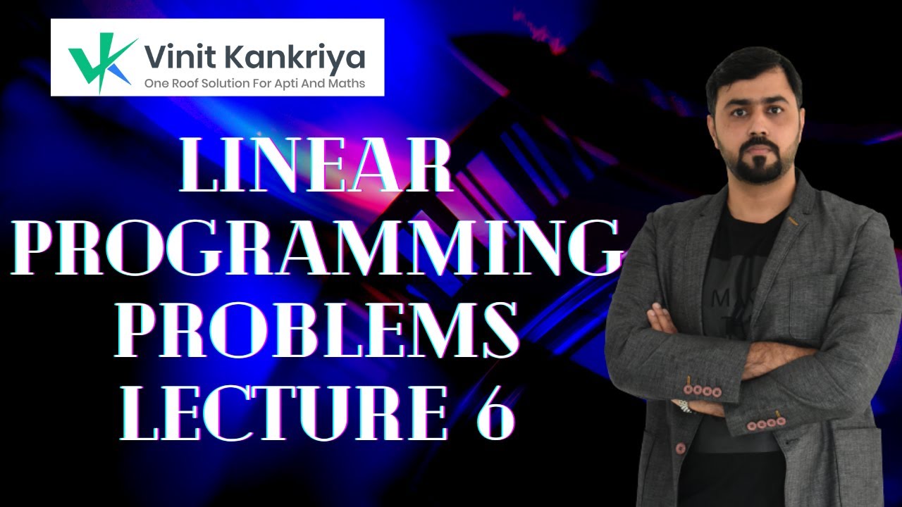 Linear Programming Problems Lecture 6 Formulation Solution Of LPP linear-programming-problems-lecture-6-formulation-solution-of-lpp