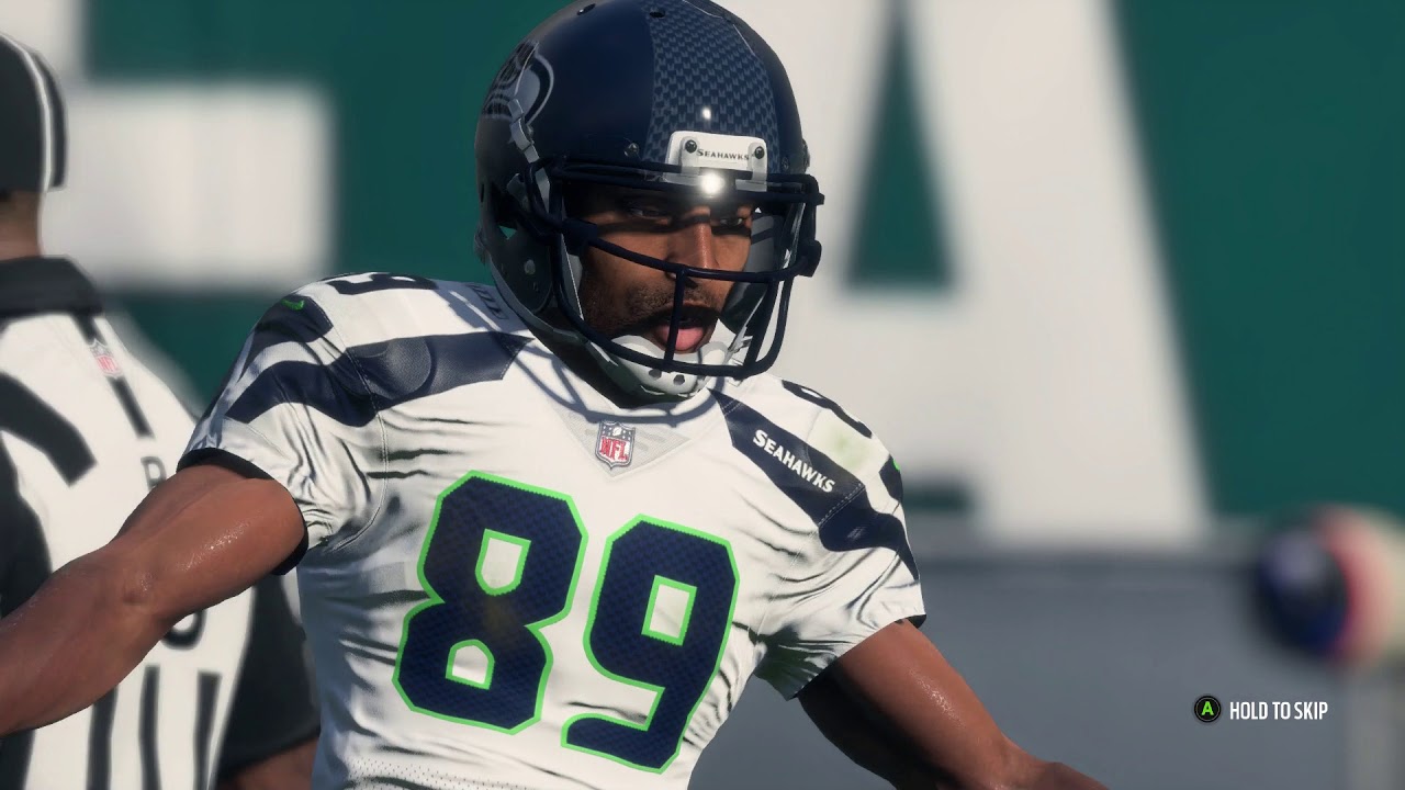 Madden 18 - Seattle Seahawks vs Philadelphia Eagles - YouTube