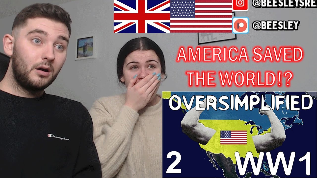 WW1 - Oversimplified (Part 2) | BRITISH COUPLE REACTS - YouTube