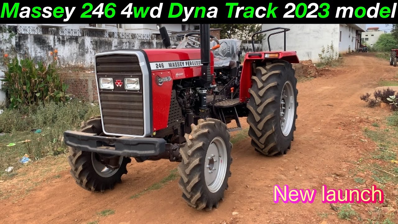 एक दम नये फ़िचर्स के साथ Massey ferguson 246 DYNATRACK 4WD | Massey ...
