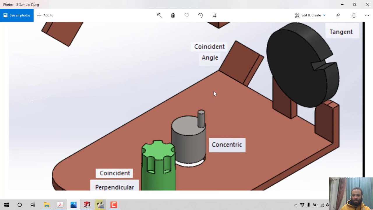 3.All types of solidworks mates ِشرح بالعربي - YouTube