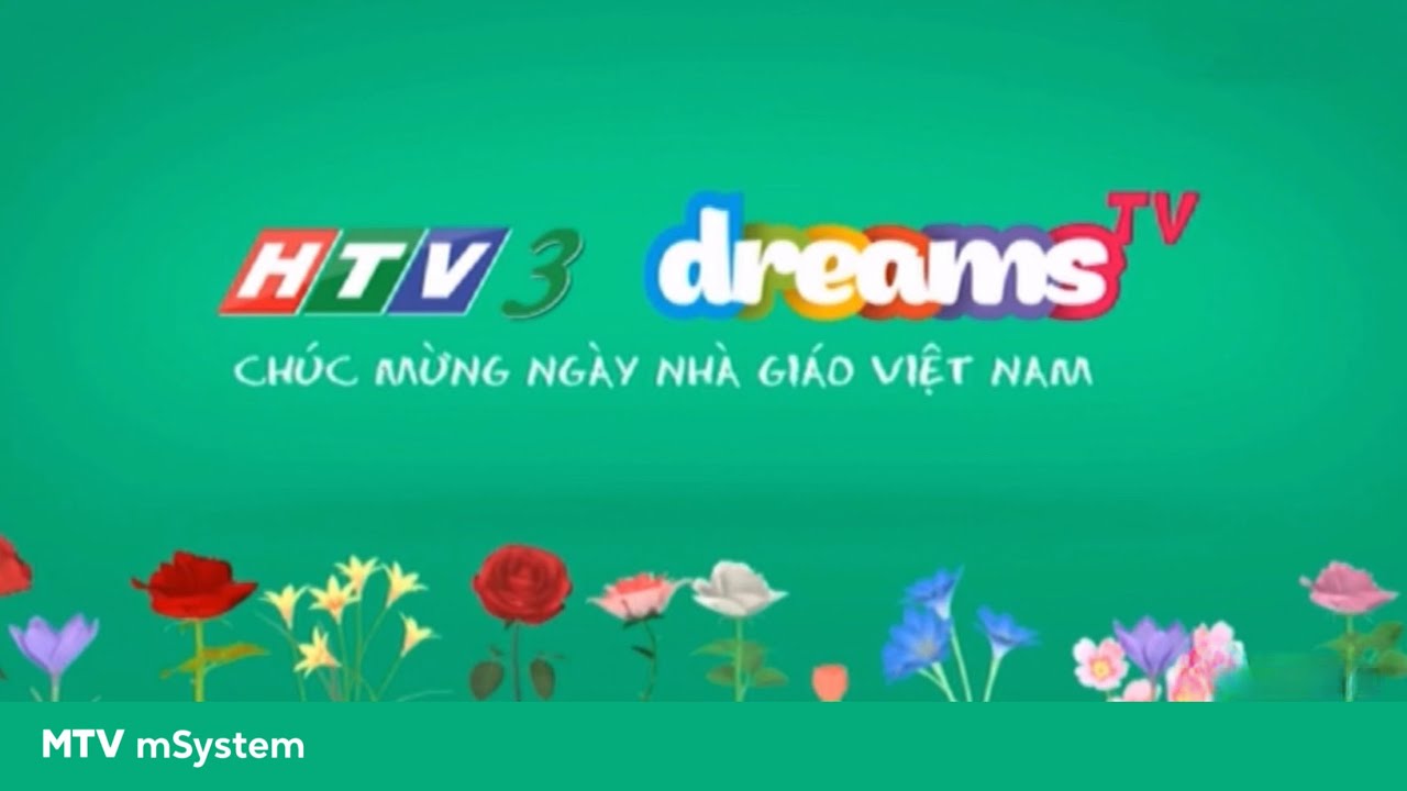 HTV3 - DreamsTV | Hình hiệu Chúc mừng ngày nhà giáo Việt Nam (20-11) - YouTube