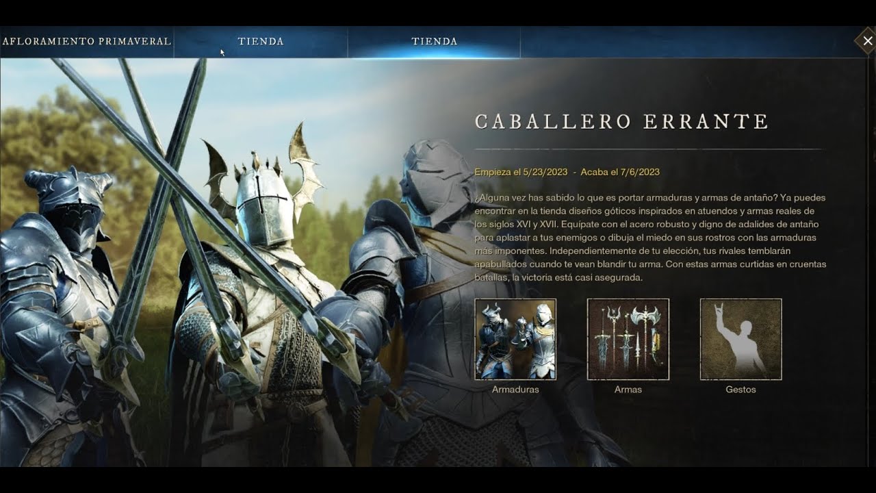 ASI SON LAS PROXIMAS SKINS EN NEW WORLD (FILTRACIÓN) + FECHA DE ...