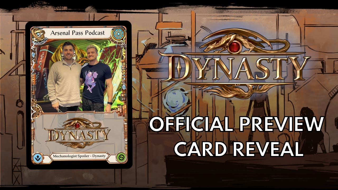 Arsenal Pass Dynasty Preview Card - Gone Hunting | FABTCG - YouTube