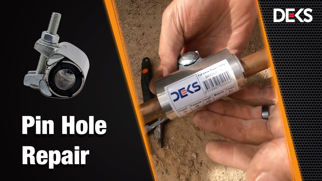 DEKS Copper Repair Clamp - DCC020-75 - Pin Hole Repair - Jinavo ...