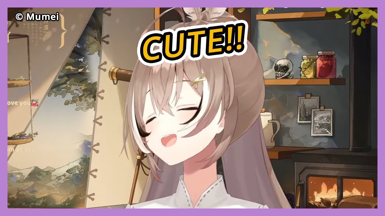 The Mumei That Can't Stop Saying Cute is Very Cute - YouTube