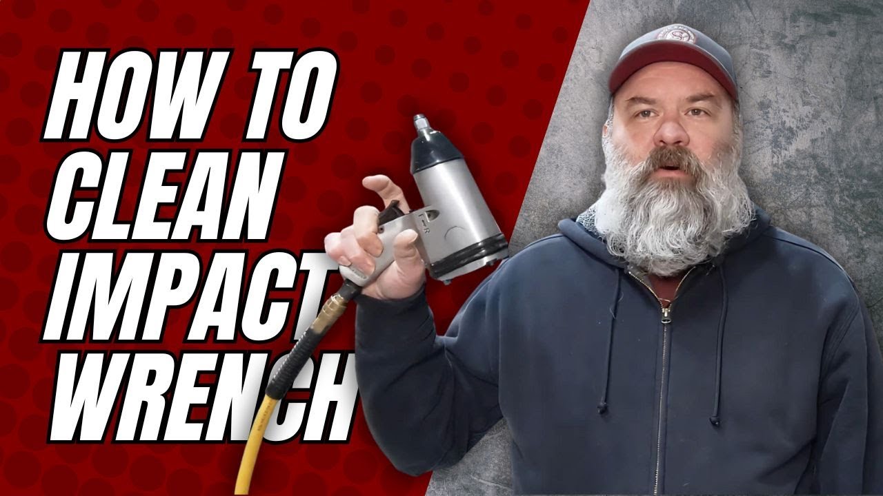 How to Clean Impact Wrench - Air Tool Maintenance - YouTube
