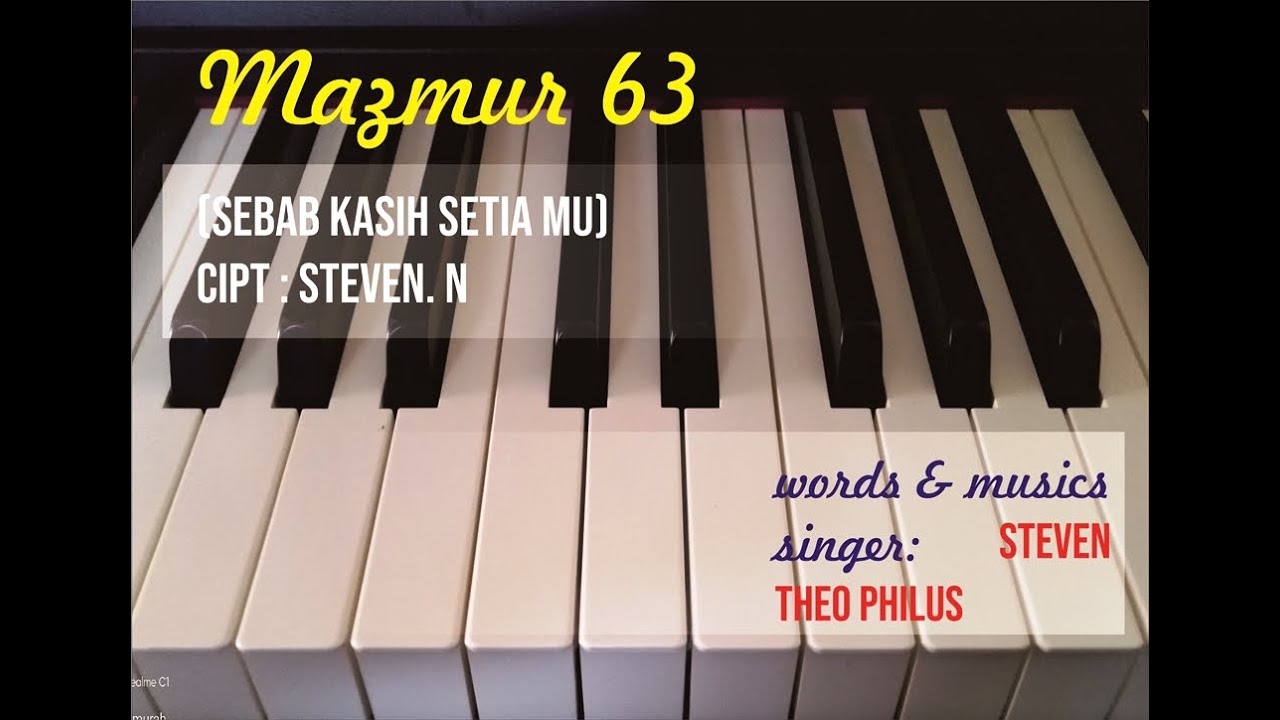 Sebab Kasih Setia Mu (Mazmur 63) - lagu rohani - YouTube