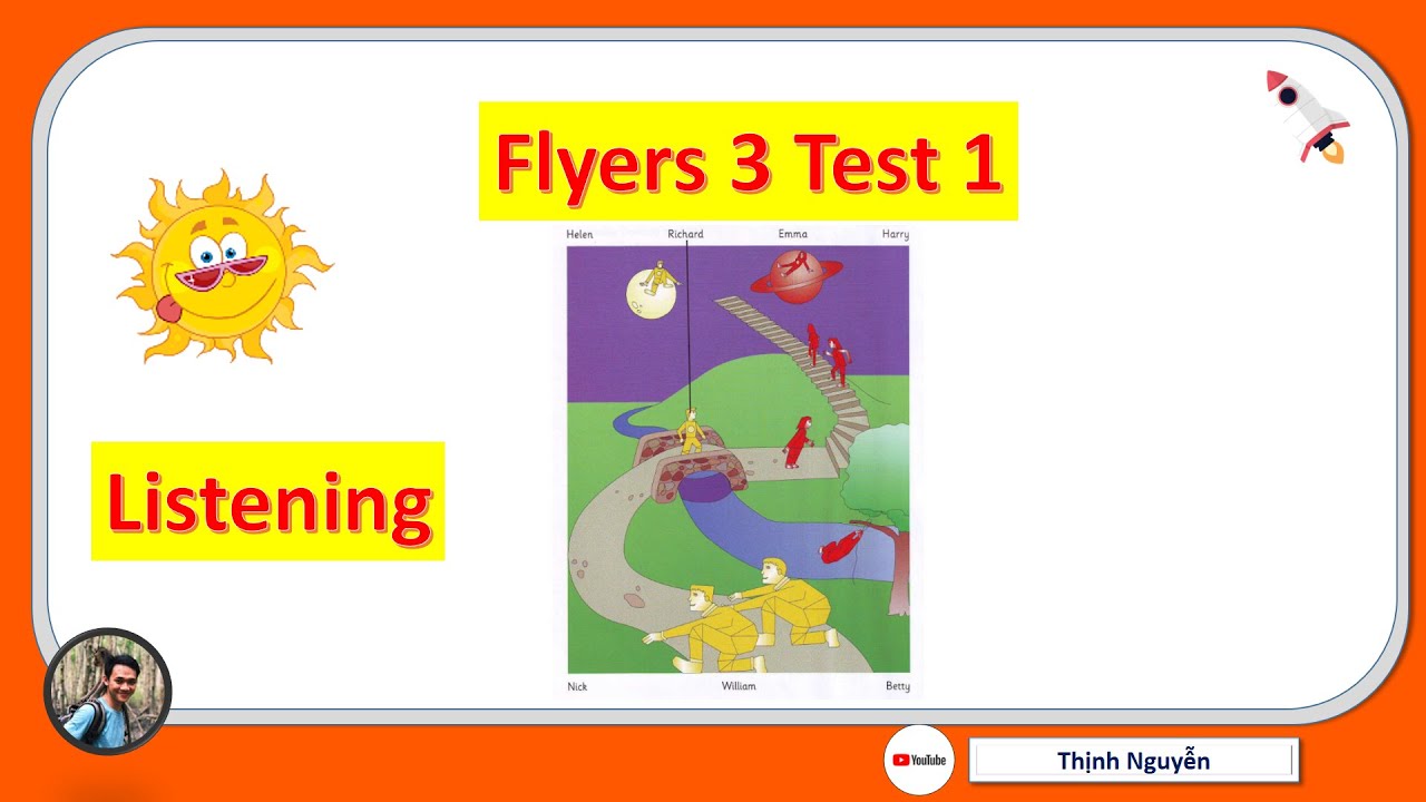 Flyers 3 Test 1 I Tải đề bên dưới mô tả! - YouTube