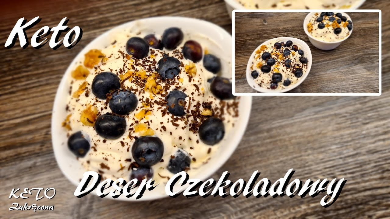 Keto Deser Czekoladowy - YouTube