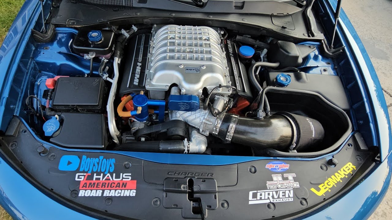THIS IS WHAT A HELLCAT ENGINE LOOKS LIKE!!! - YouTube