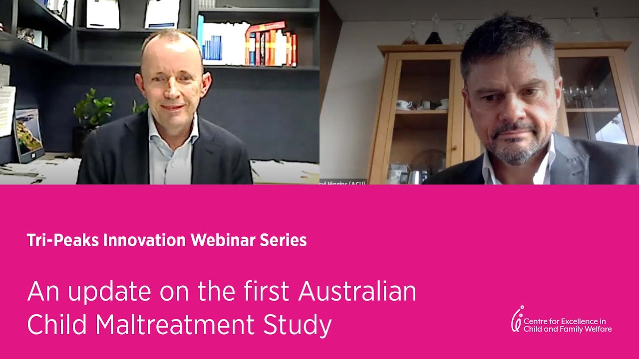 An update on the first Australian Child Maltreatment Study - Prof Ben ...