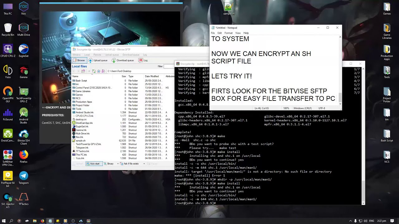 Encrypt And Decrypt SH Tutorial 2020 YouTube encrypt-and-decrypt-sh-tutorial-2020-youtube