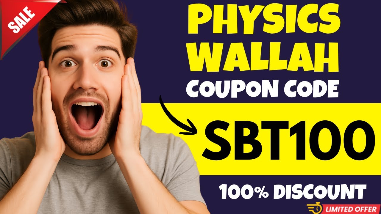 PW Coupon Code 2026 Batch 🔥 PW Coupon Code 500 OFF | Physics Wallah ...