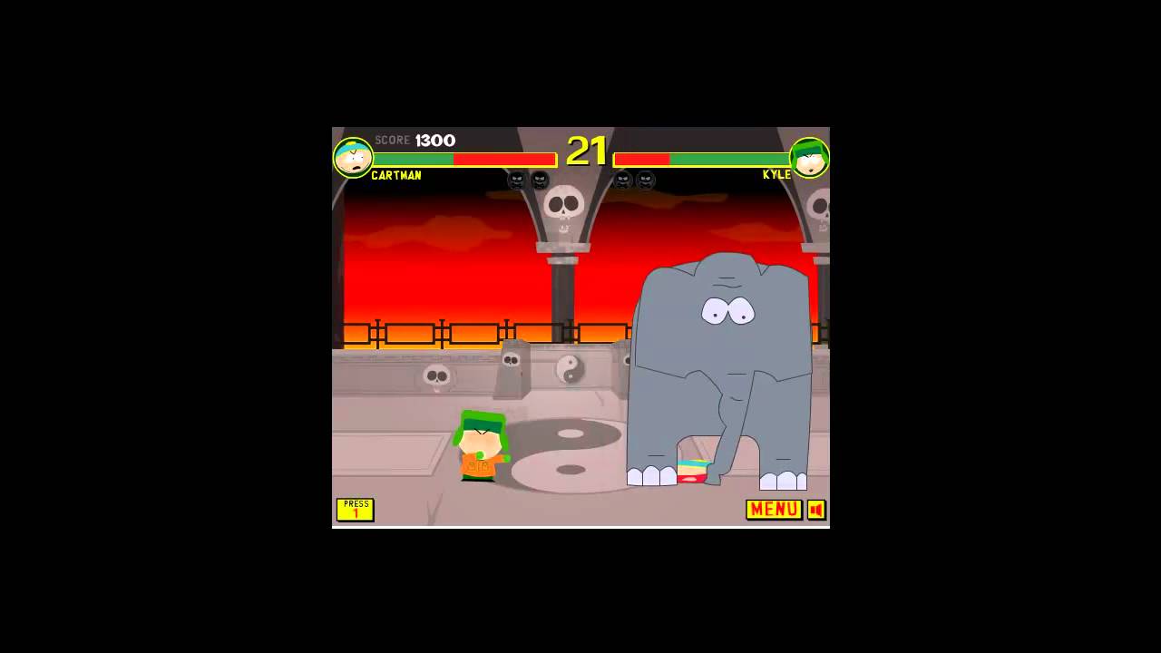 southpark fights: cartman vs kyle - YouTube