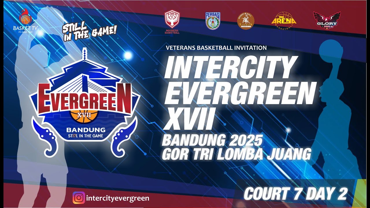 LIVE FULL MATCH DAY 2 - COURT 7 | INTERCITY EVERGREEN XVII 2025 DI ARENA,TRI LOMBA JUANG - YouTube