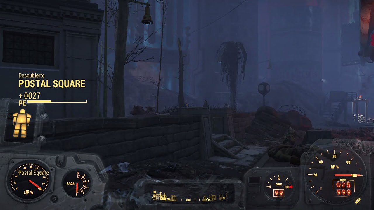 Fallout 4, Descubriendo Postal Square. - YouTube