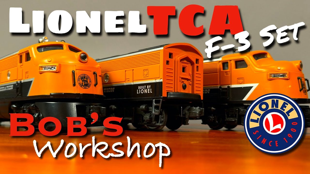 Lionel F-3 Train Collectors Association Shells From EBAY Installed On ...