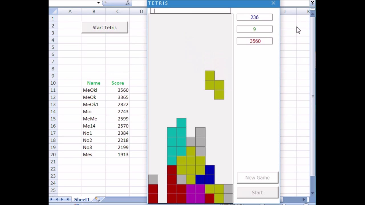 Best Games Made in Microsoft Excel - YouTube