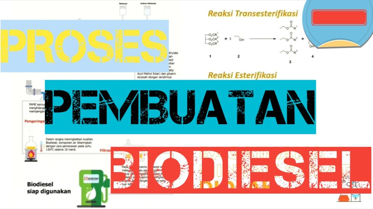 Proses Pembuatan Biodiesel (Biodiesel Manufacturing Process) - Chemical ...