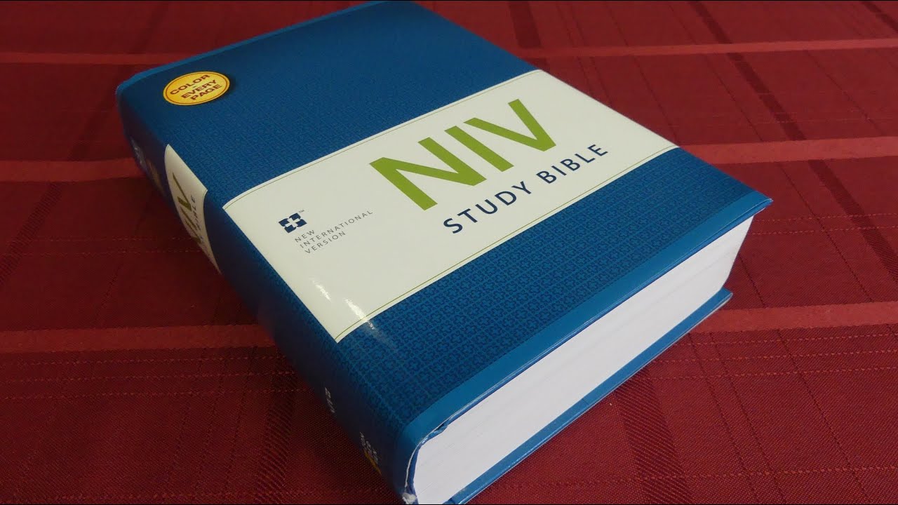 NIV Study Bible Review - YouTube