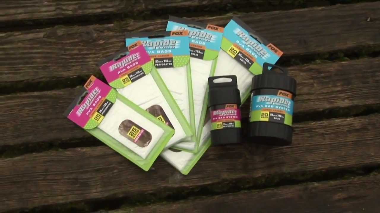 FOX solid PVA bag system @ Yateley Angling Centre - YouTube